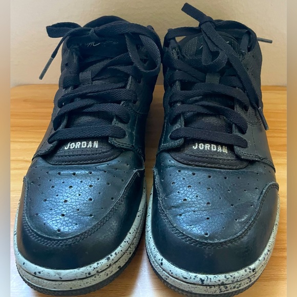 Jordan | Shoes | Nike Jordan Flight 4 Low Black Wolf Grey Size 65y ...